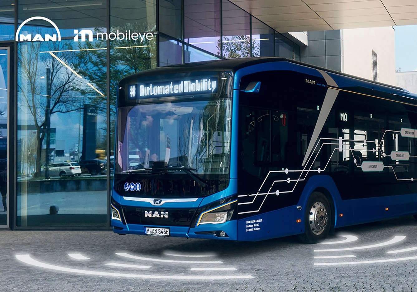 MAN Truck & Bus dezvoltă autobuze urbane autonome cu Mobileye